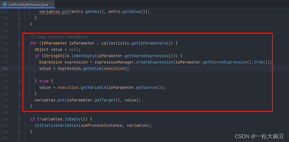 Activiti7 callActivity中in-parameters输入参数无效问题_activiti7 callactivity的inheritvariables如何为true-CSDN博客