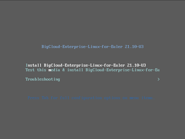 CentOS Linux的替代品（五）_BigCloud Enterprise Linux for Euler 21.10 U 3基础安装教程_bclinux安装教程-CSDN博客