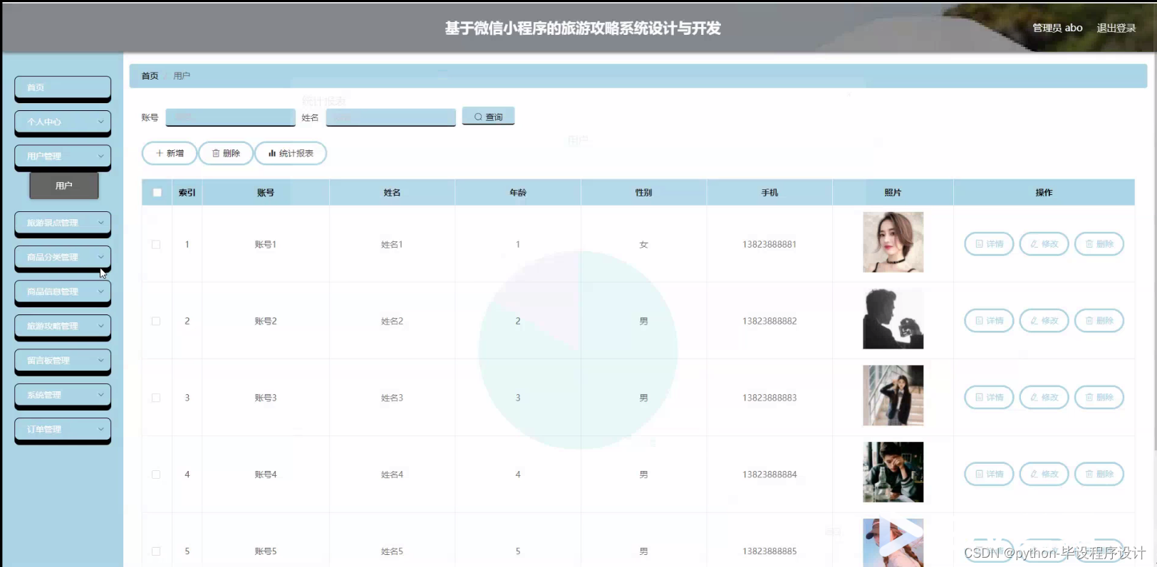 Java计算机毕业设计基于微信小程序的旅游攻略系统设计与开发【附源码远程部署程序mysql】基于微信小程序的旅游攻略系统实现与设计系统