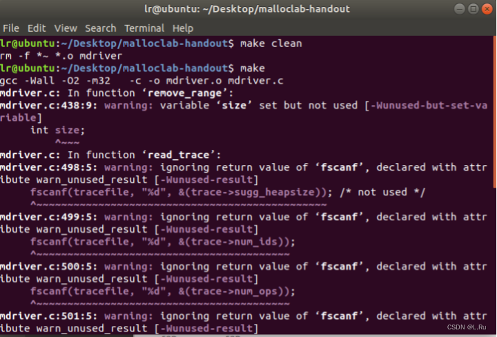 计算机系统基础-MallocLab实验_malloc lab-CSDN博客