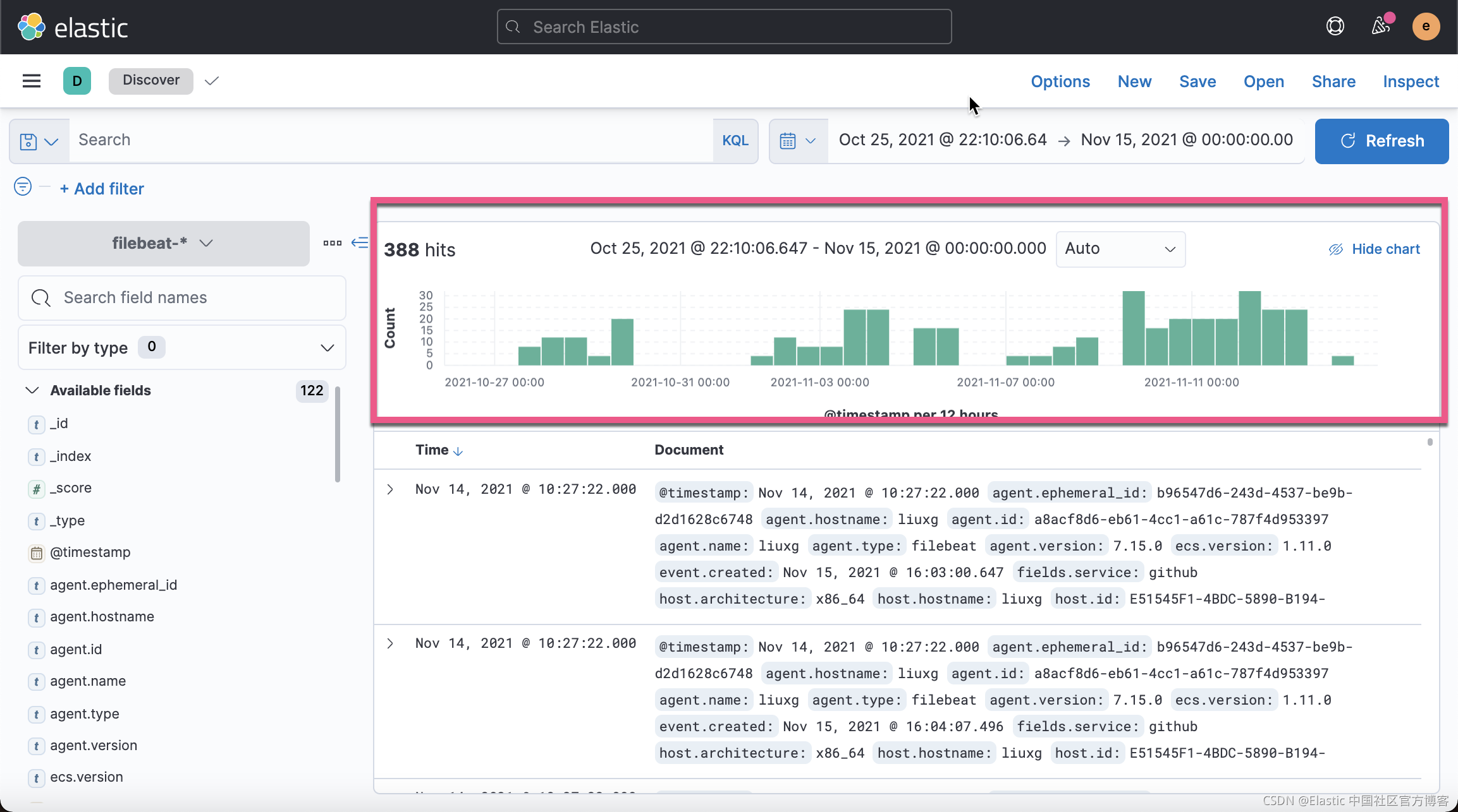 Beats：使用 Filebeat 中的 HTTP JSON input 来摄入网络服务数据_filebeat input type-CSDN博客