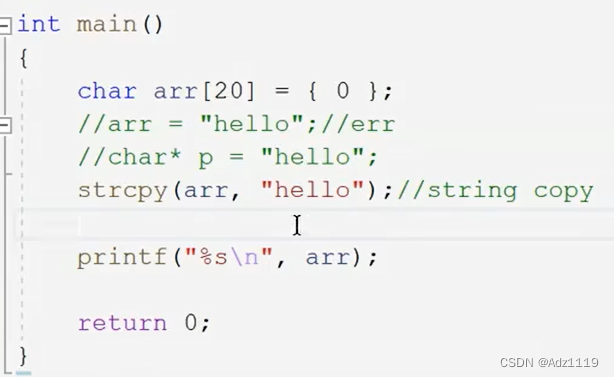 c语言初阶学习笔记——如何访问数组，和常见操作符的用法_int arr[10]={1}-CSDN博客