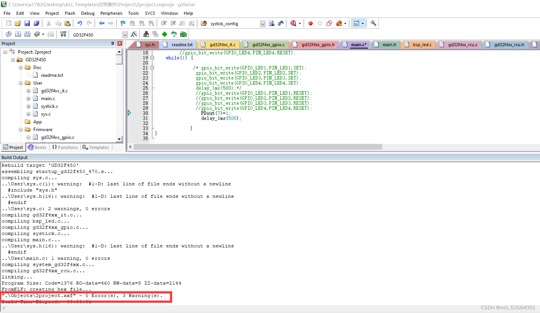 遇到问题解决问题..\User\main.c(30): error: #137: expression must be a modifiable lvalue-CSDN博客