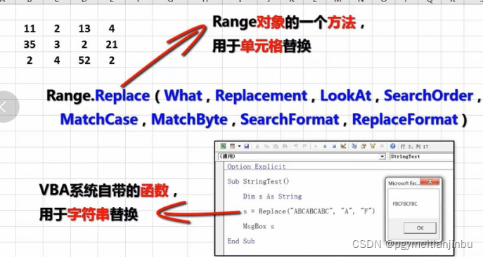 vba中的replace用法_vba replace-CSDN博客