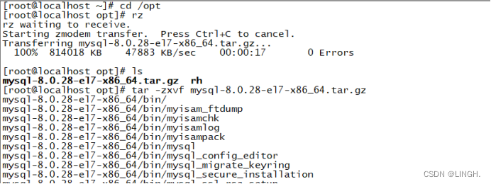 Centos7编译安装Mysql8.0数据库_centos mysql zip包安装-CSDN博客