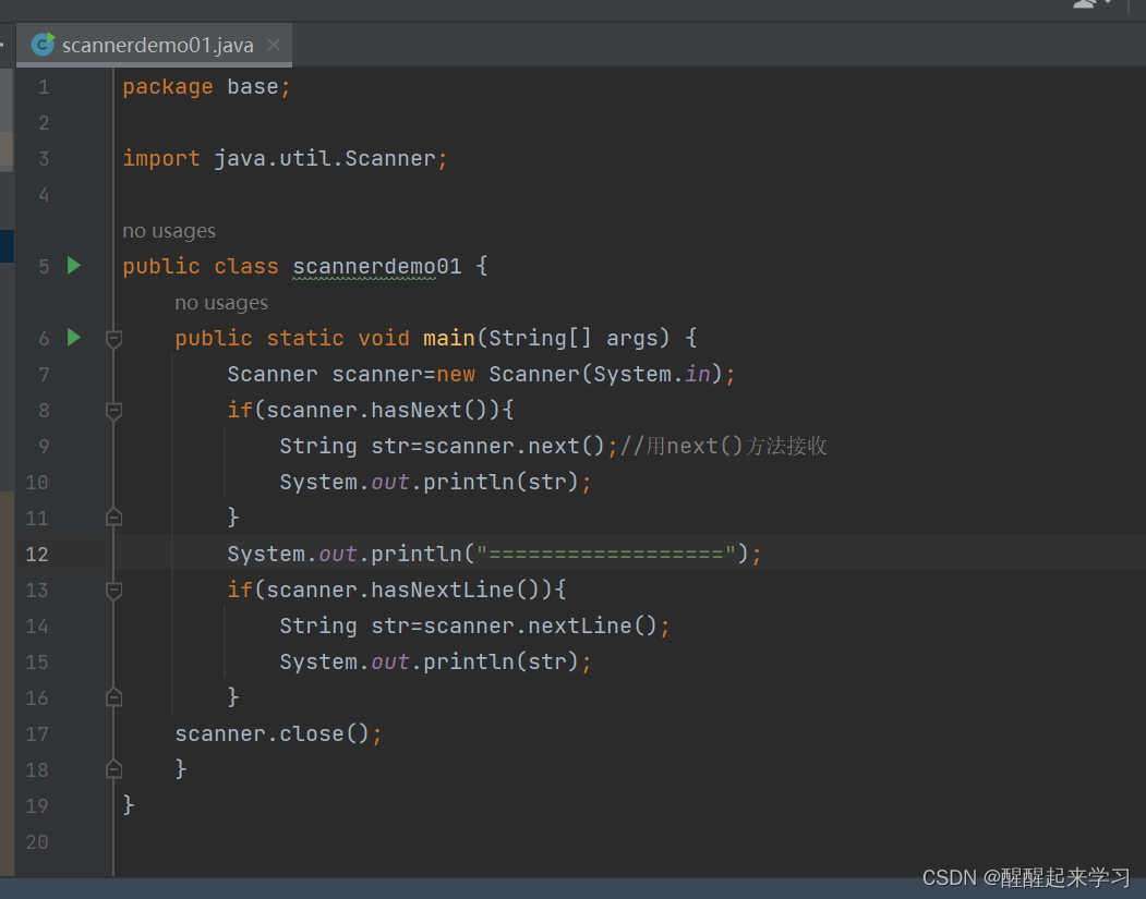 Day03 Java流程控制之scanner用户交互_java的scanner怎么点击控键访问后台-CSDN博客