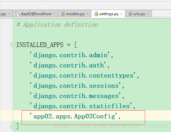 Django里的APP和ORM操作_dango orm !=-CSDN博客