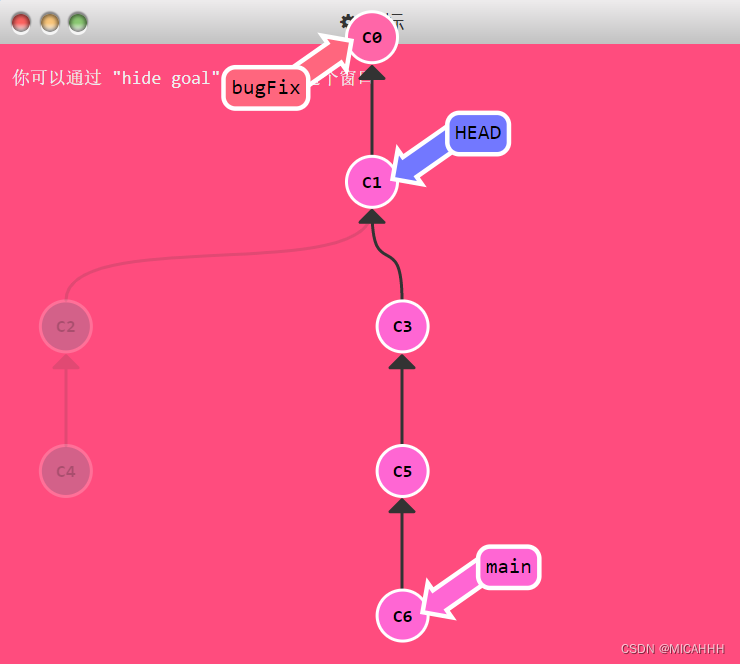 Learning Git Branching 题解（基础、高级、git远程仓库）learngitbranching 答案 Csdn博客