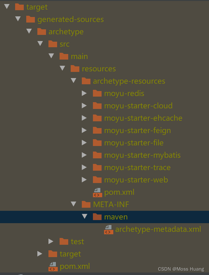 把项目打包成Maven Archetype（多模块项目脚手架）_maven-archetype-plugin-CSDN博客