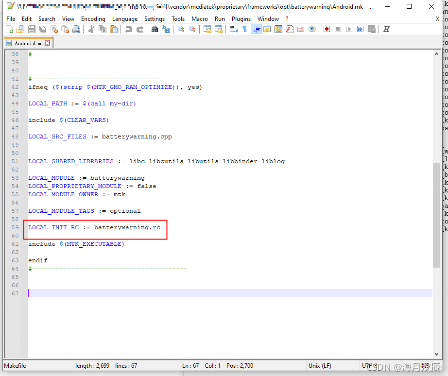Android mk文件 LOCAL_INIT_RC 将RC文件编译到/system/etc/init或vendor/etc/init，system\core\init\init.cpp解析 ...
