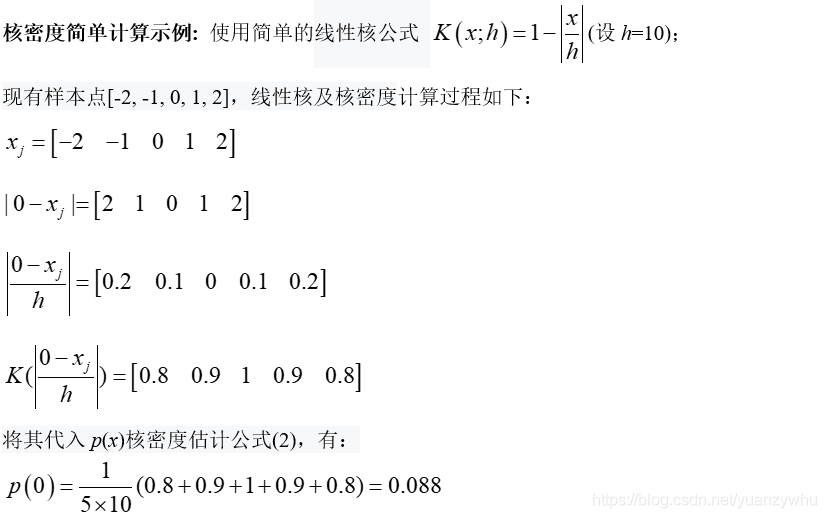 核密度估计及其python实践核密度python算法 Csdn博客