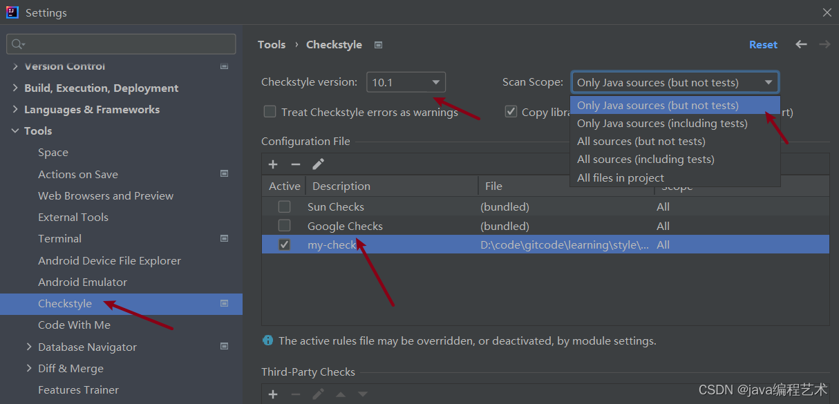 Java 如何基于checkstyle统一代码风格和规范?java Checkstyle Csdn博客