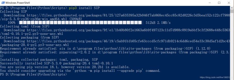 python3.6.8 + pycharm + PyQt5 环境搭建的图文教程_python3.6.8对应的qt版本-CSDN博客