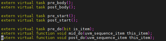 uvm_sequence主要task/function的执行顺序(一）_uvm中pre body post body-CSDN博客