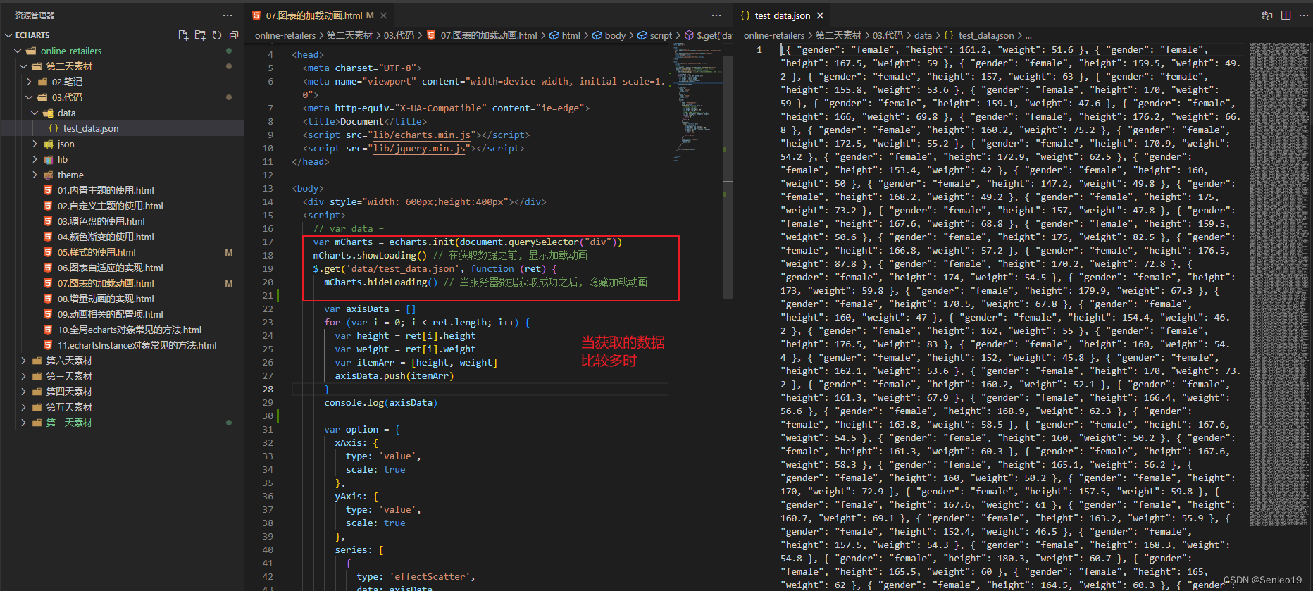 Echarts高级应用（七图，主题显示相关，动画的使用，交互api）echarts高级 动画的使用、交互api Csdn博客