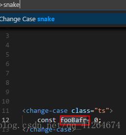 vsc插件 快速更改当前选择或当前单词的大小写（camelCase，CONSTANT_CASE，snake_case等）_change case snake-CSDN博客