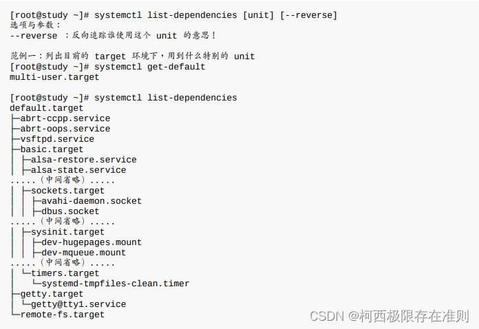 17.2.4 【Linux】通过systemctl分析各服务之间的相依性_systemctl服务依赖其他服务-CSDN博客