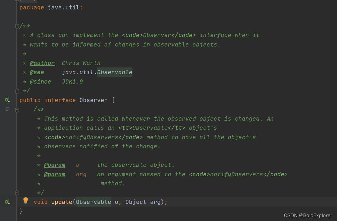 观察者模式_java观察者模式-CSDN博客