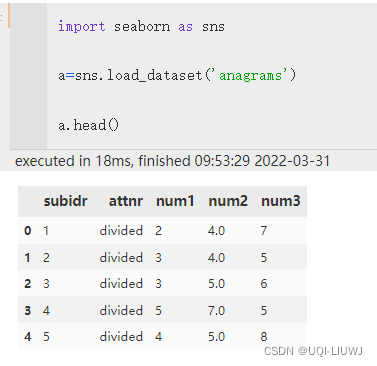 seaborn 笔记：load_dataset_seaborn dataset-CSDN博客
