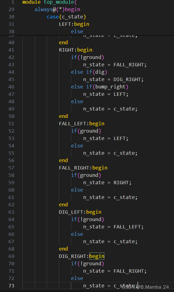Verilog有限状态机小游戏：旅鼠3_满足游戏功能的状态机实现verilog-CSDN博客