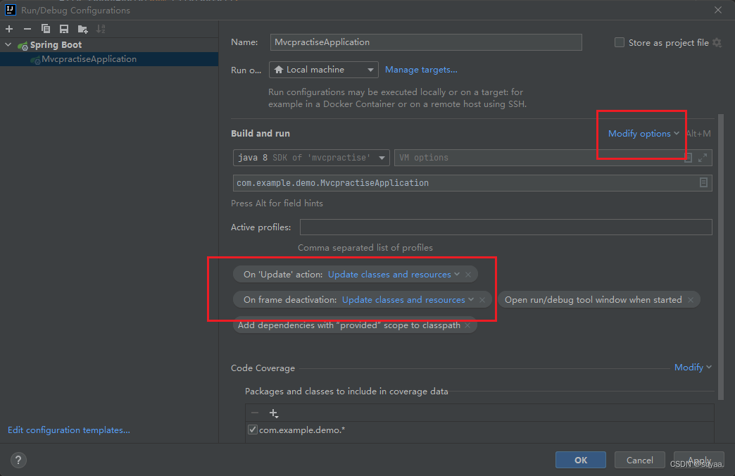 SpringMVC整理部分代码以及专业版idea热部署_springmvc热部署-CSDN博客