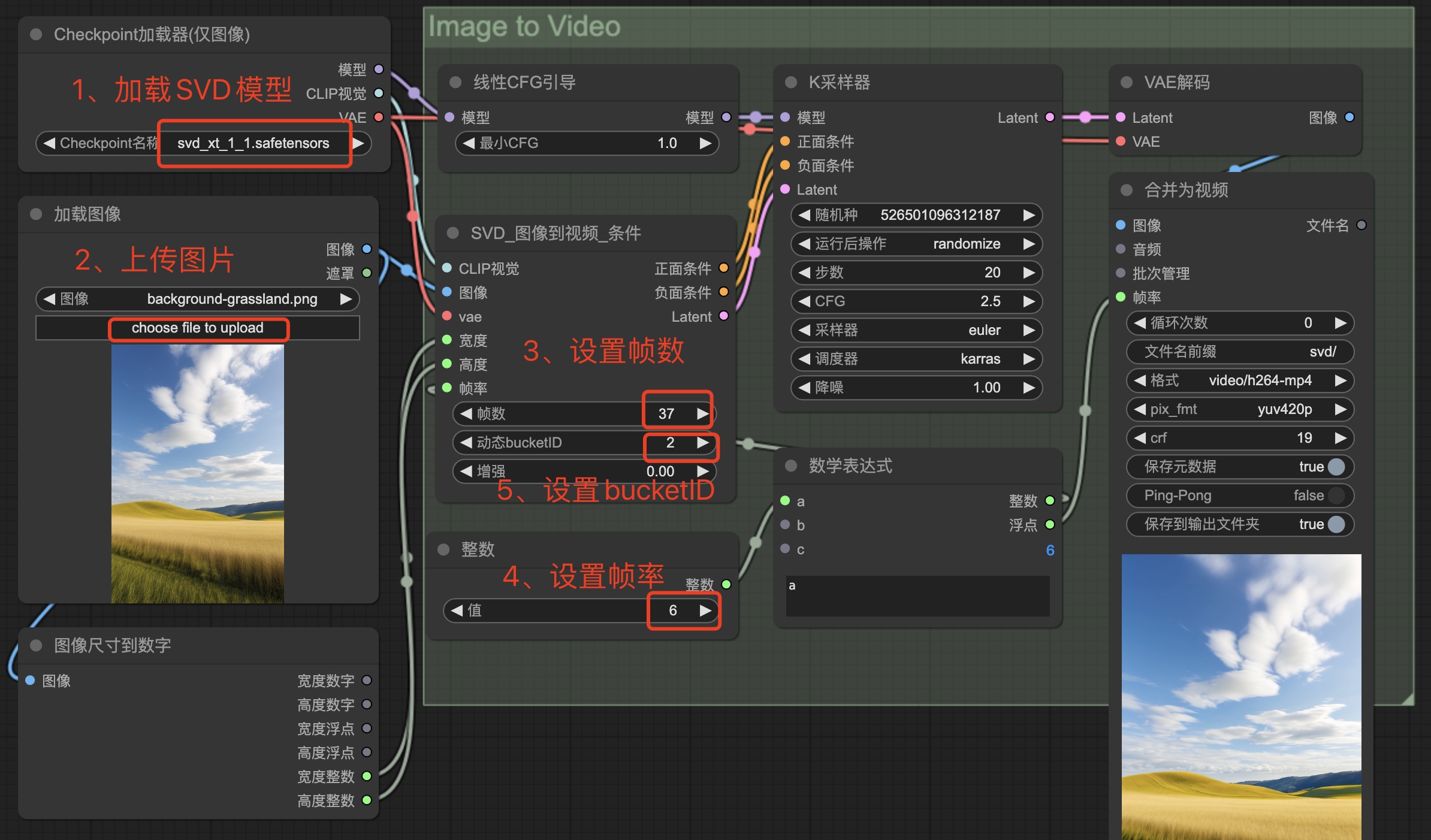 ComfyUI 完全入门：图生视频_comfyui svd-CSDN博客