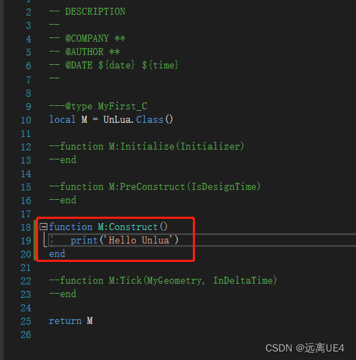 UE4 unlua学习笔记_ue4 如何使用lua-CSDN博客
