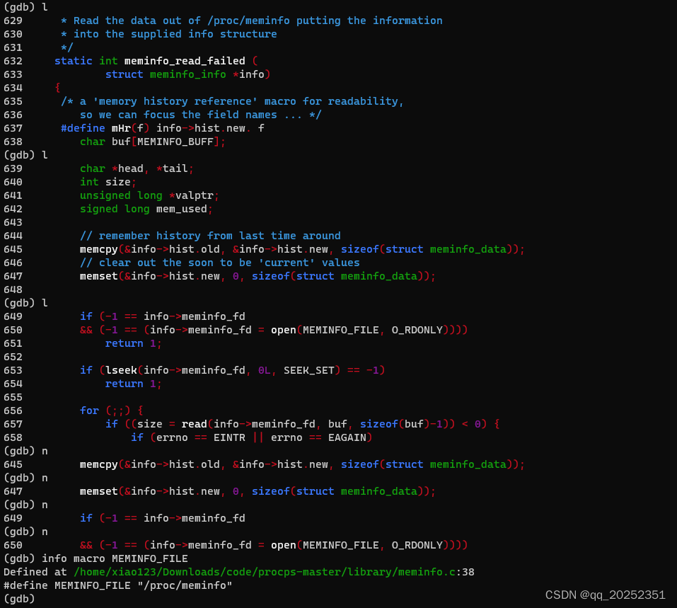 procps源码学习笔记 free命令 001-CSDN博客