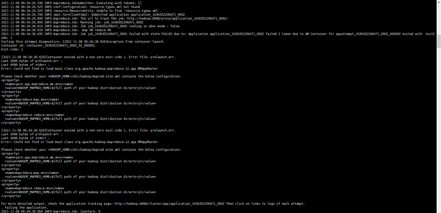 Linux下Hadoop MapReduce实现WordCount程序及问题解决-CSDN博客