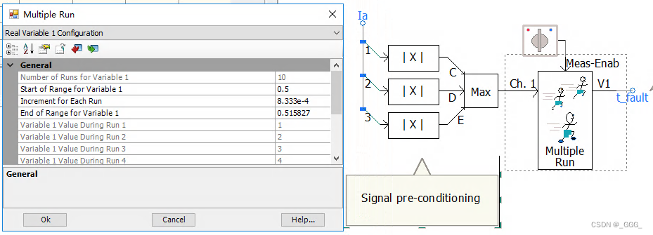 PSCAD学习笔记（4.2）AC Faults交流故障：使用多次运行Multiple-Run（高效调参神器）_pscad multiple run-CSDN博客