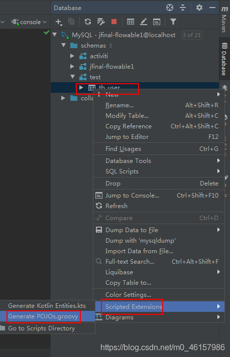 IDEA自带的代码生成脚本 Generate POJOs.groovy-CSDN博客
