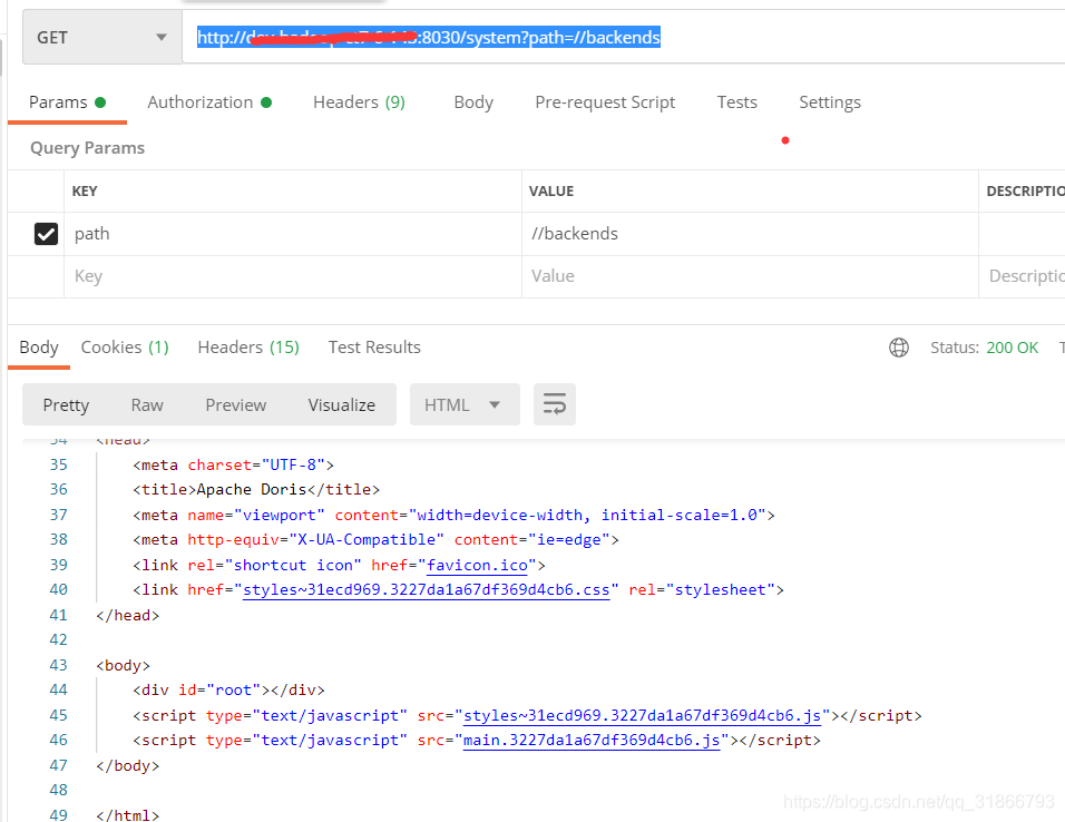 笔记：doris最新版本0.13.15 使用web新页面，以及http页面请求返回JSON_doris web-CSDN博客