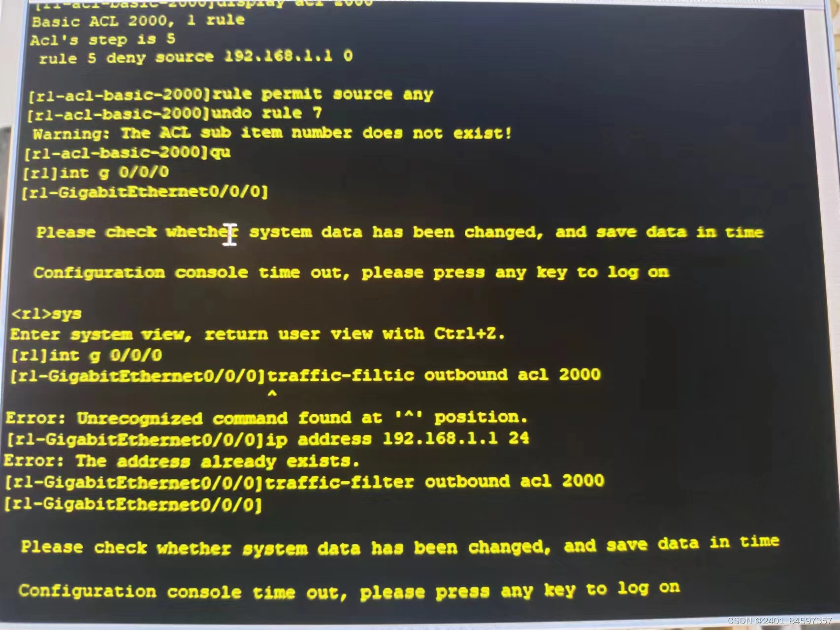 acl 作业-CSDN博客