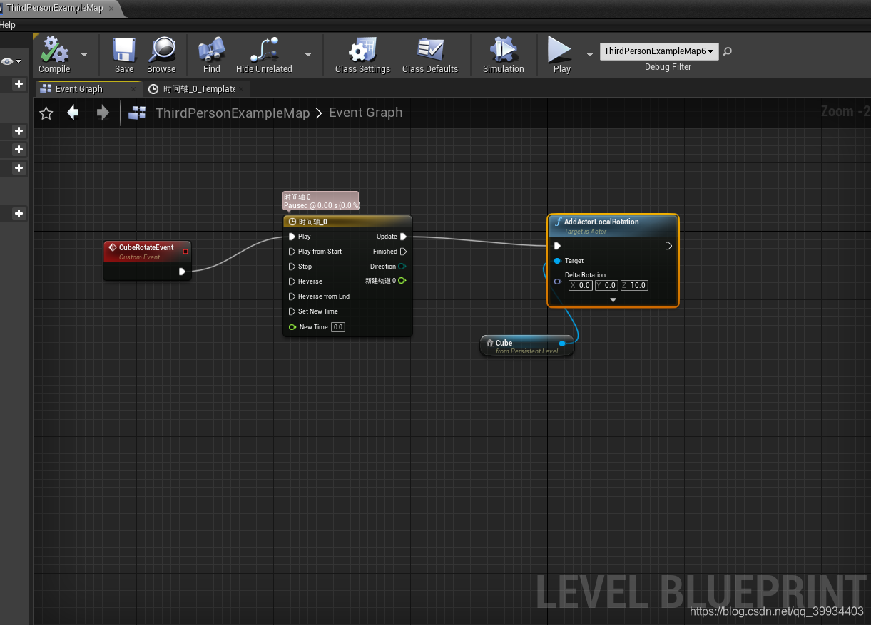 UE4 虚幻引擎，蓝图与关卡蓝图进行通信_虚幻引擎如何在控件蓝图里调用关卡蓝图里的自定义事件-CSDN博客