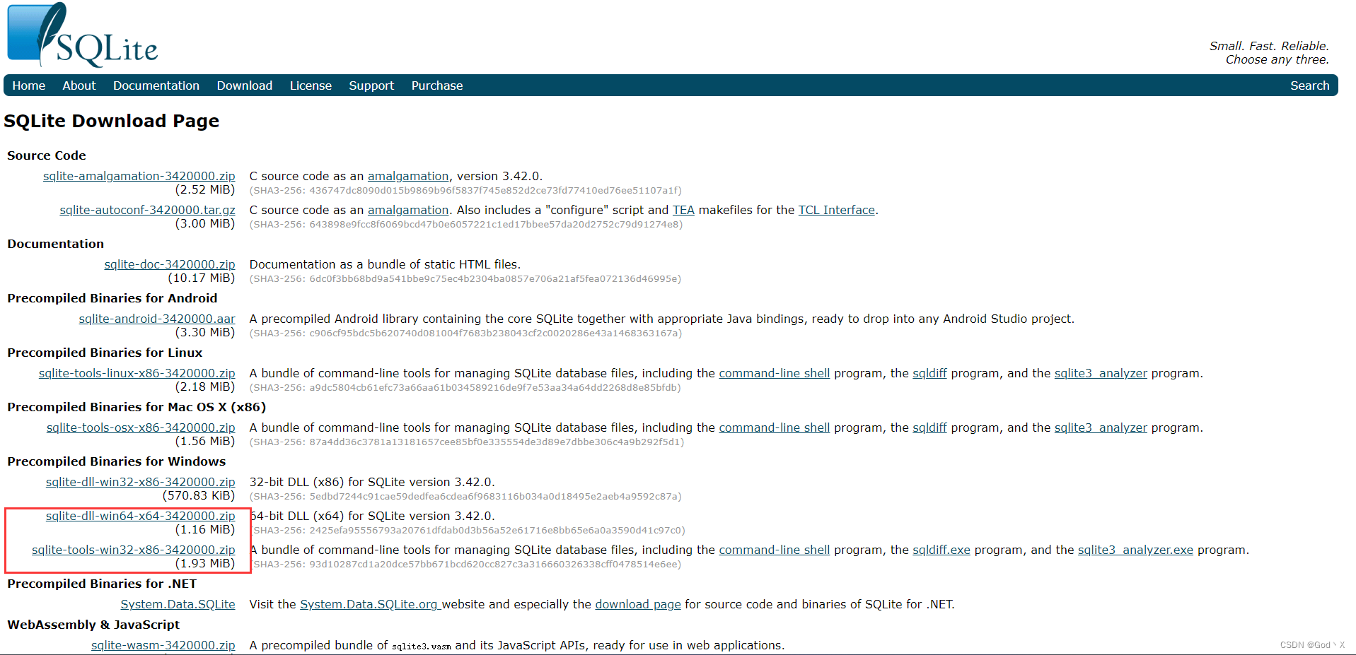 Sqlite的下载与安装_sqlite下载-CSDN博客