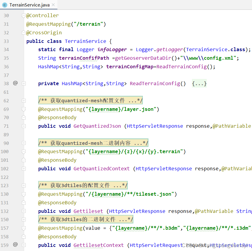 从零开始学GeoServer源码七（如何注册服务并发布3dtiles和cesium的地形terrain？）_geoserver发布 ...