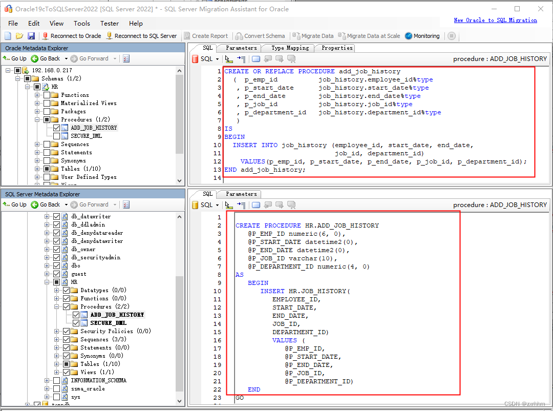 使用迁移助手 Ssma For Oracle 将oracle19c数据库迁移到sql Server2022 Csdn博客 8163