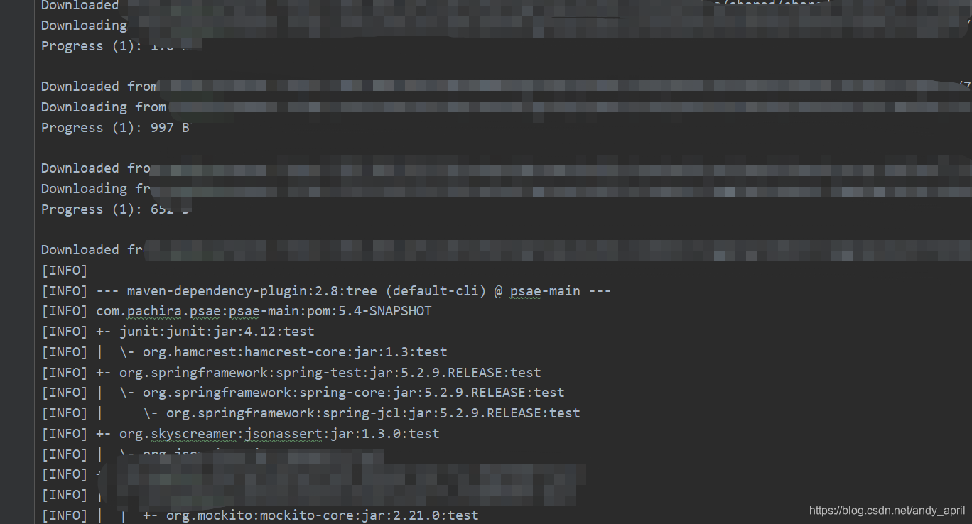 使用mvn dependency:tree 命令与editplus文本编辑工具导出项目的所有依赖信息，groupId、artifactId ...
