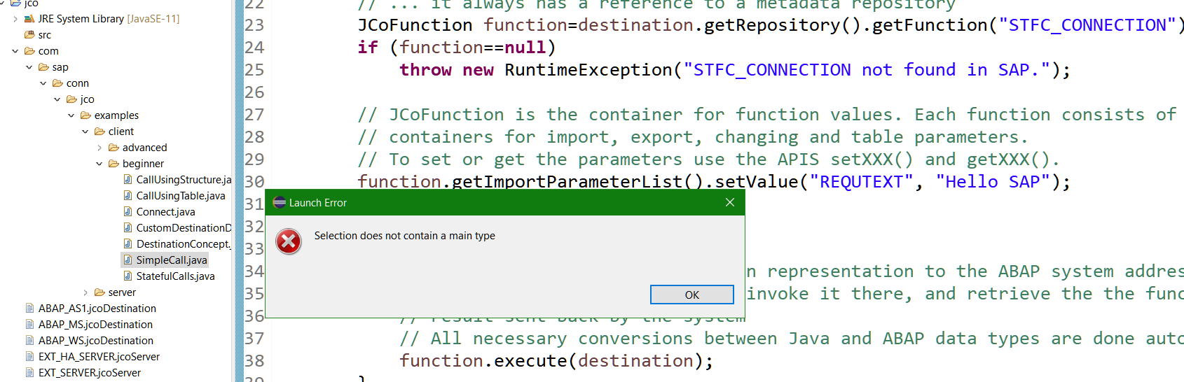 Eclipse 给 Java 应用创建 Run configuration 时找不到 main type 的错误消息_main type not specified-CSDN博客