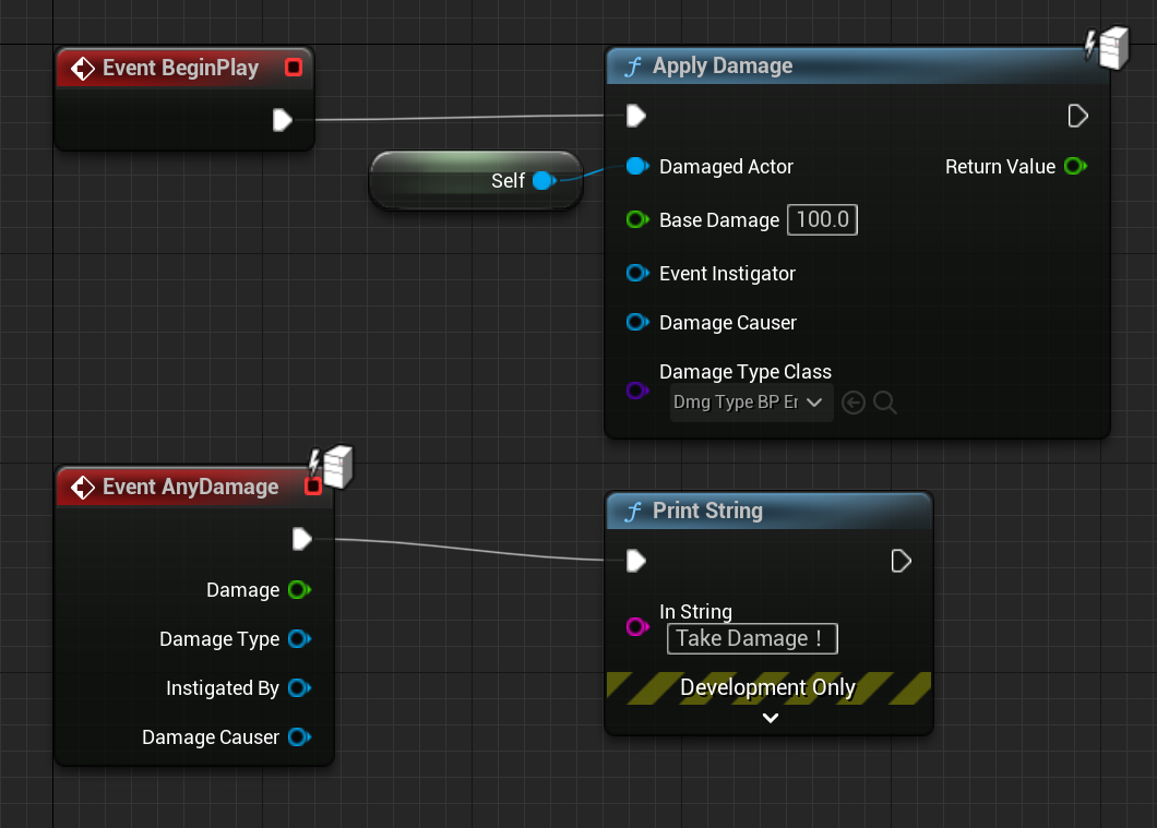 理解UnrealEngine中的ApplyDamage节点与EventAnyDamage事件-CSDN博客
