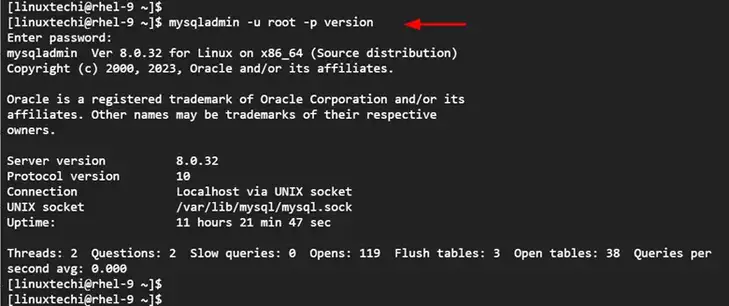 如何在 RHEL 9 / Rocky Linux 9 上安装 MySQL ？_rehl9如何安装mysql8-CSDN博客