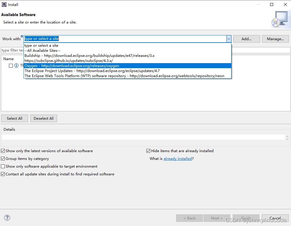 eclipse Oxygen版本 安装cvs插件_eclipse安装cvs插件-CSDN博客