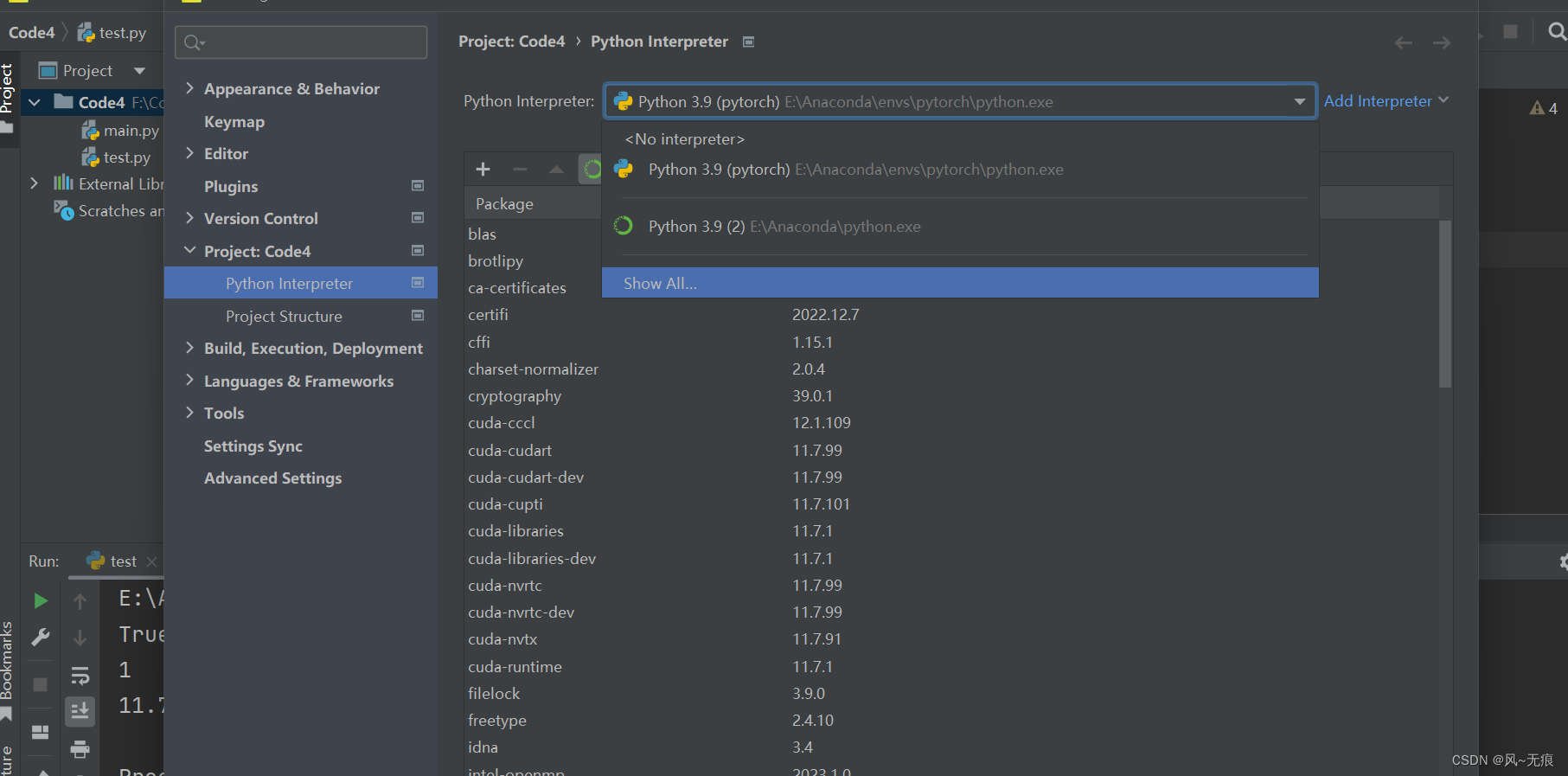 管理环境，安装pytorch_python3.9对应pytorch安装-CSDN博客
