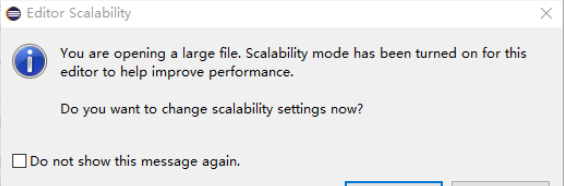 Xilinx SDK/Vitis出现：You are opening a large file.Scalability mode...-CSDN博客