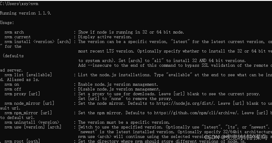 windows nvm的使用及遇到的坑_unexpected eof could not download npm for node v14-CSDN博客