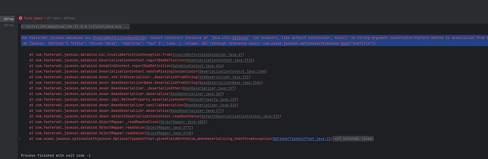 Jackson 中使用 Optional_optional json-CSDN博客