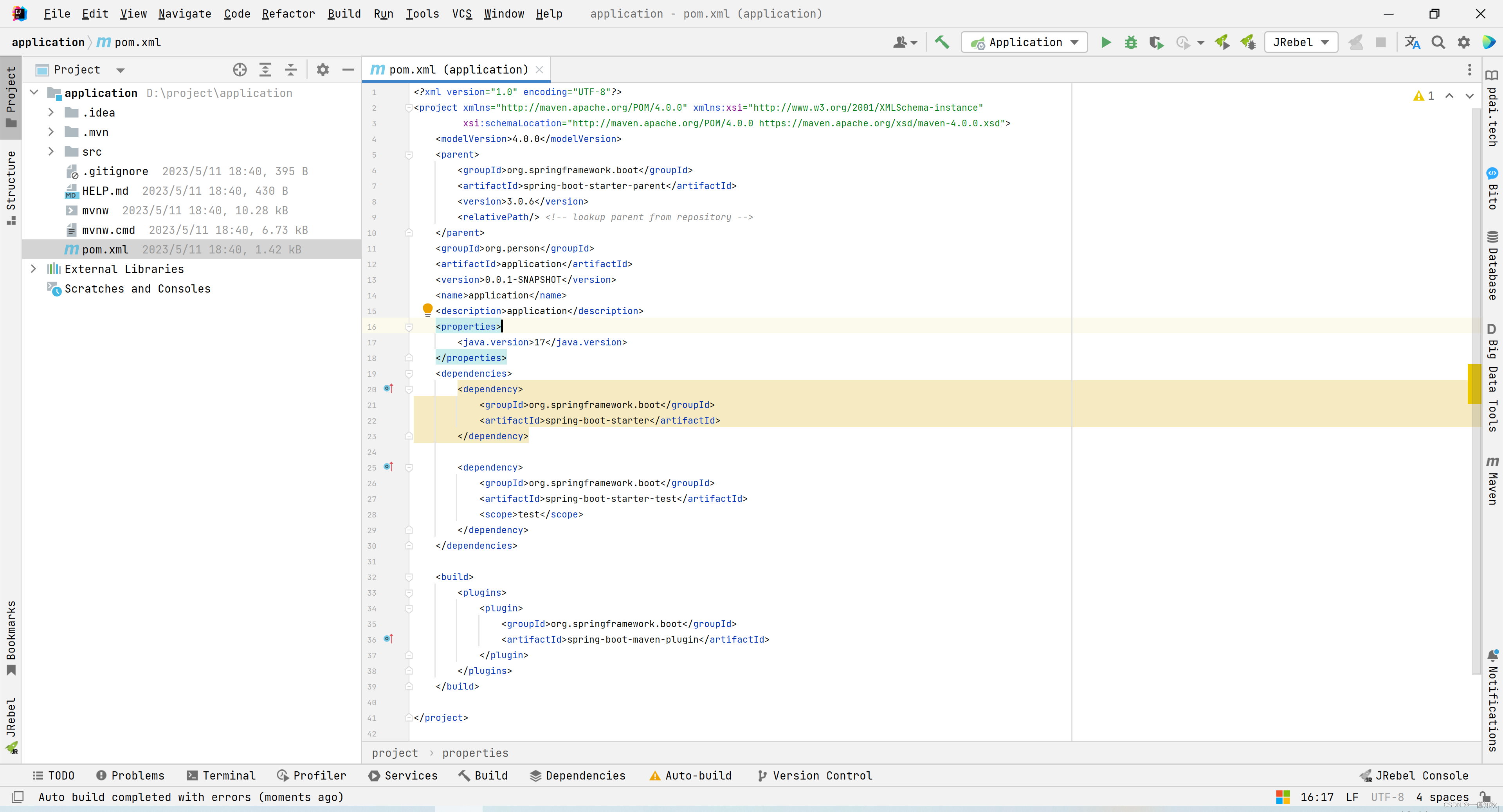 从零开始搭建一个springboot3.0项目_创建springboot3.0项目-CSDN博客