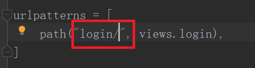 Using the URLconf defined in login.urls, Django tried these URL patterns, in this order:_using ...