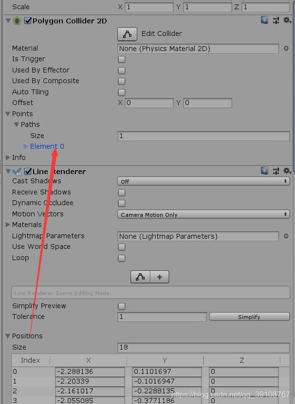 【Unity】根据LineRenderer形状给物体添加PolygonCollider2D碰撞体_pologon collider 2d-CSDN博客