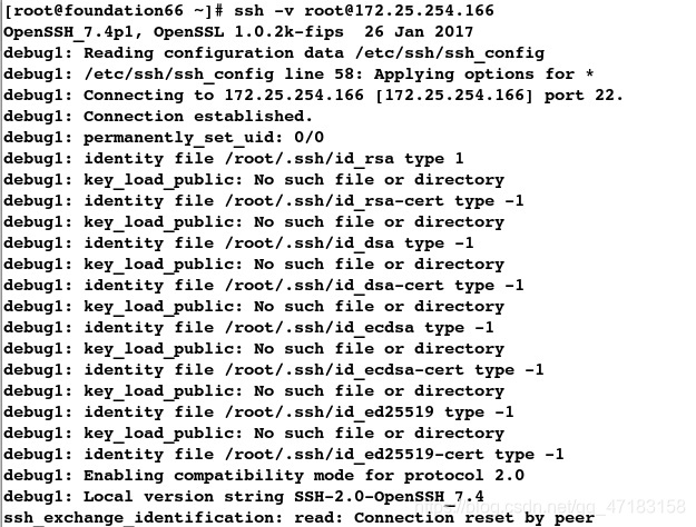 解决：ssh_exchange_identification: read: Connection reset_ssh exchange identification-CSDN博客